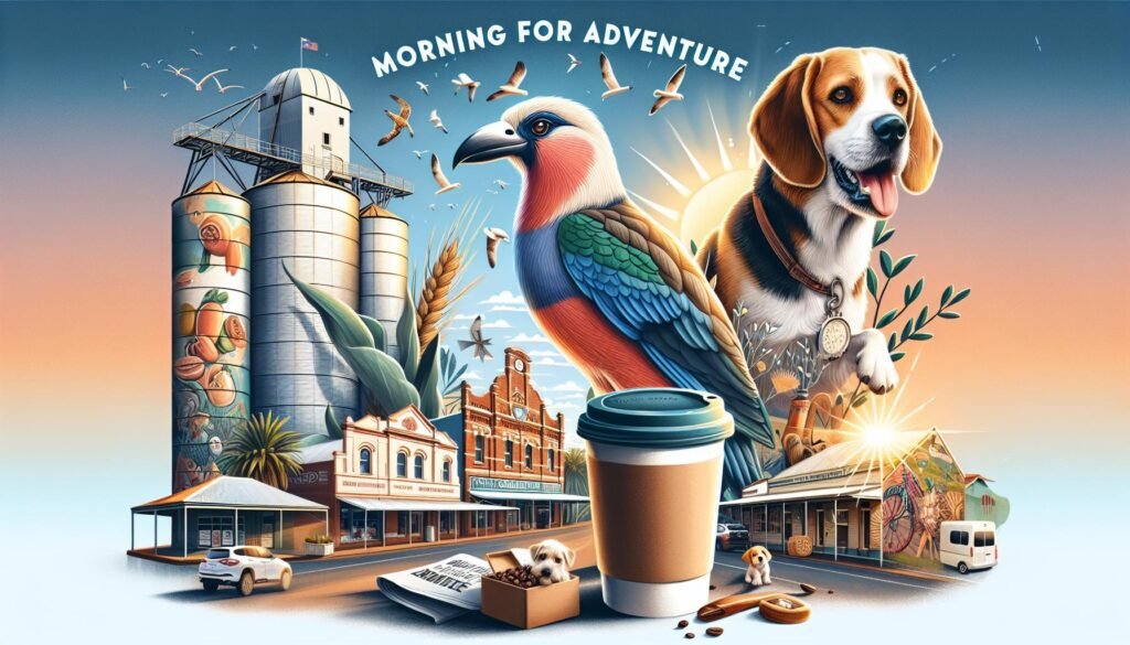 A Morning in Kimba: Coffee and Iconic Landmarks Exploration