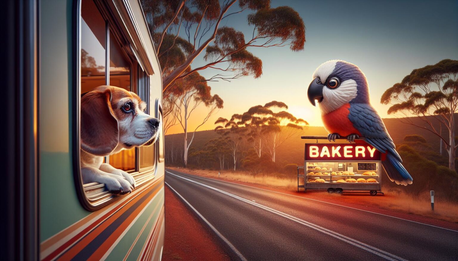 Pastries at Big Galah Bakery: Road Trip Review